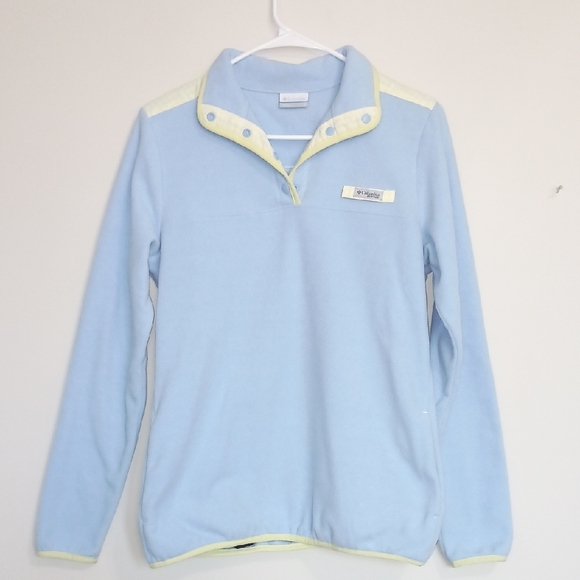 Columbia | Jackets & Coats | Columbia Sky Blue Fleece | Poshmark